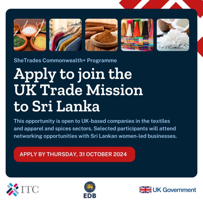 Trade mission for UK-based companies in the textiles and apparel and spices sectors | ITC ...